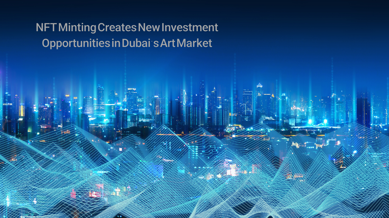 NFT minting art investment Dubai
